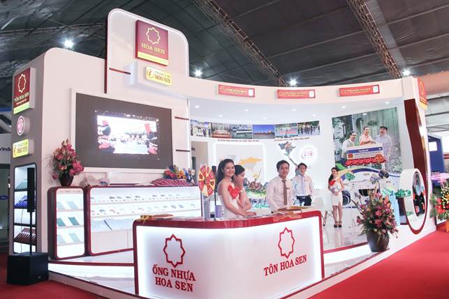 Tập đoàn Hoa Sen tham gia triển lãm Vietbuild Đà Nẵng 2017 - Công ty Cổ phần Tập đoàn Hoa Sen