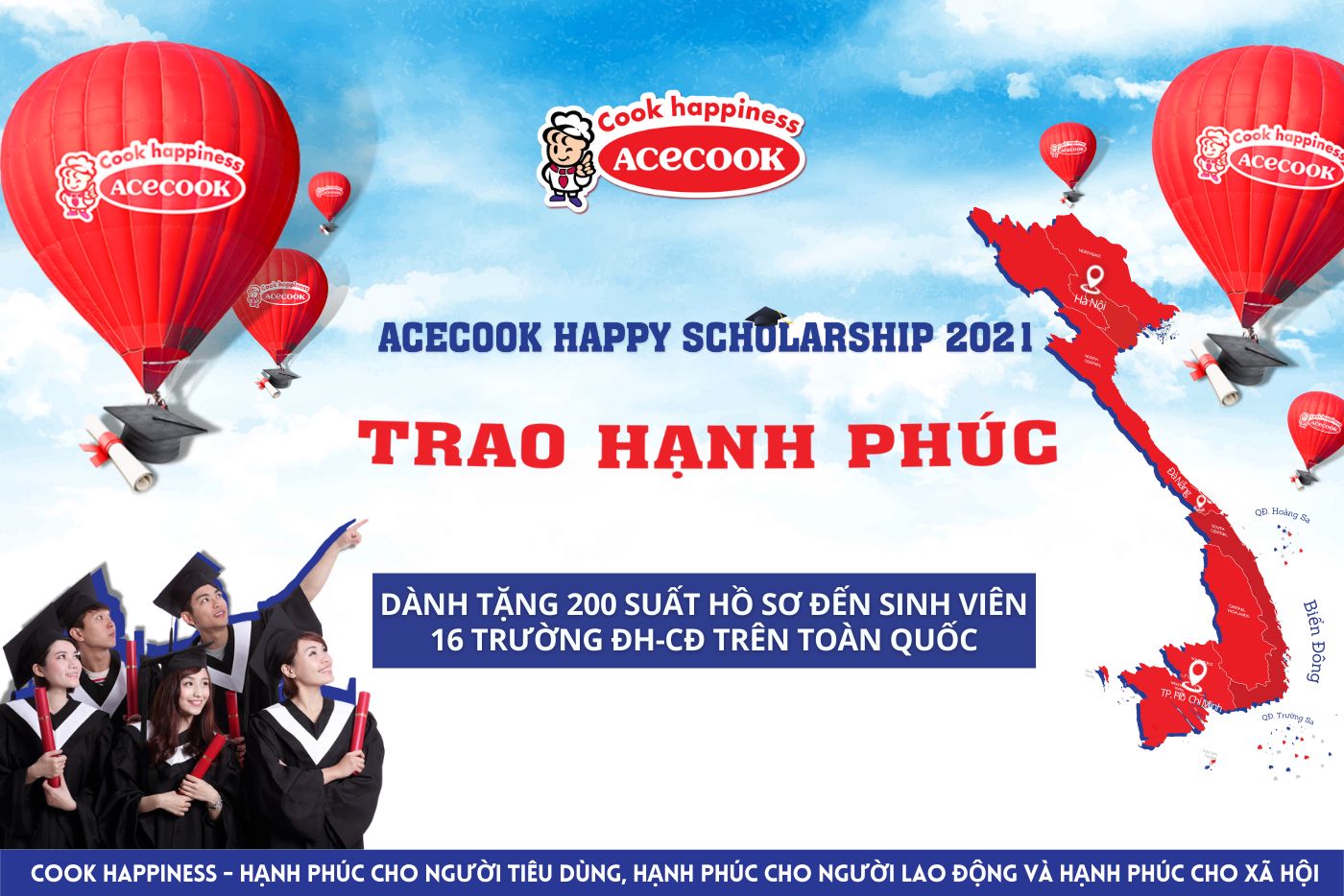 ACECOOK HAPPY SCHOLARSHIP 2021 - Công Ty CP Acecook Việt Nam