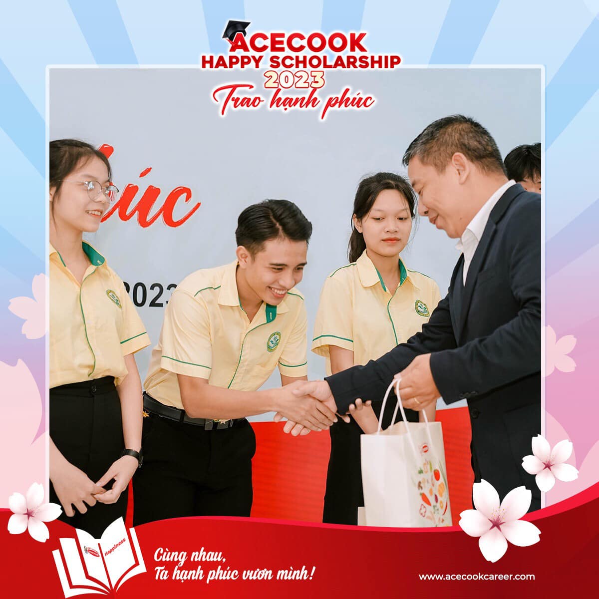 [TỔNG KẾT] HÀNH TRÌNH TRAO HẠNH PHÚC - ACECOOK HAPPY SCHOLARSHIP 2023 ...