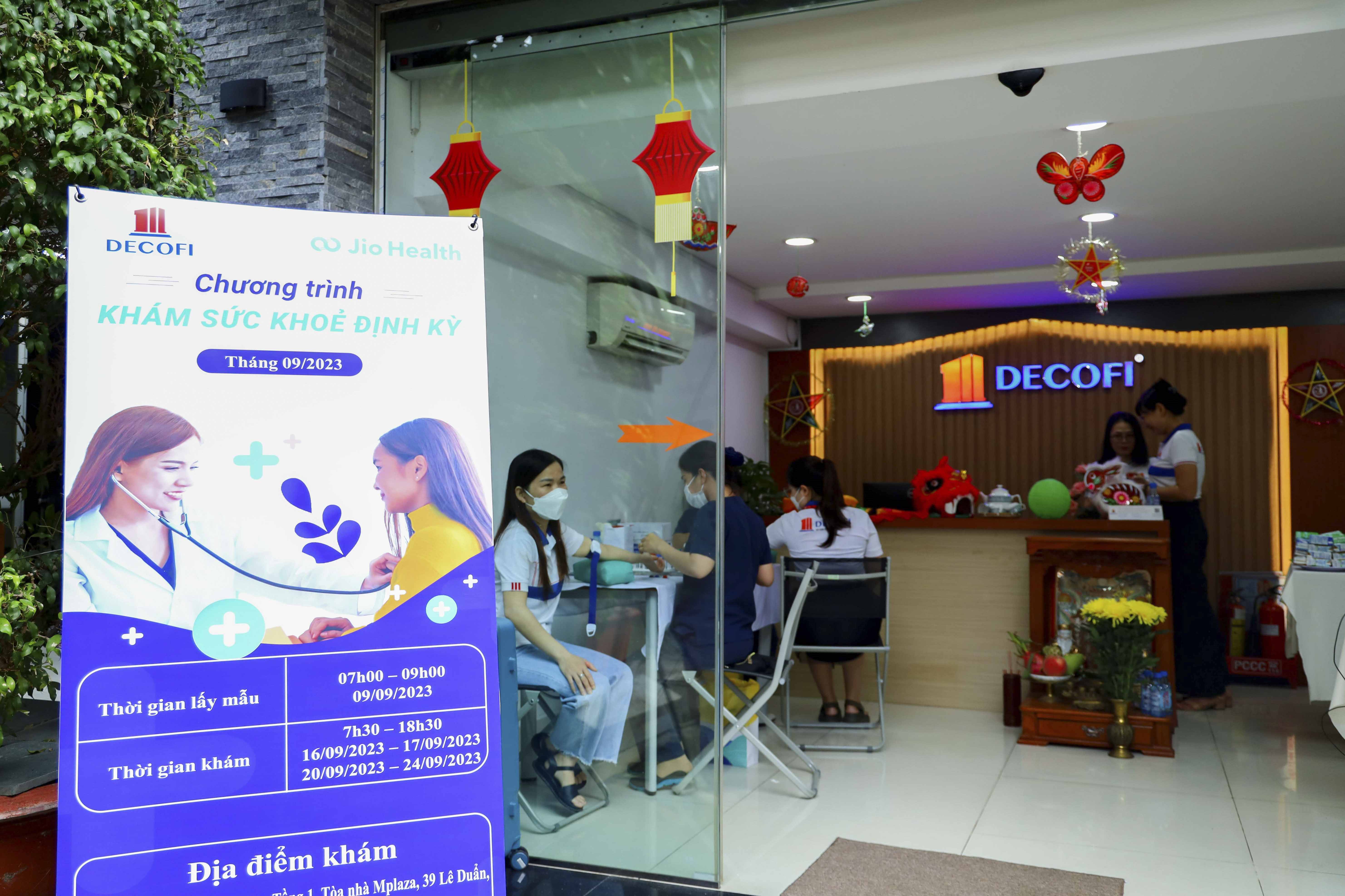 DECOFI THỰC HIỆN KHÁM SỨC KHỎE DOANH NGHIỆP - Công Ty CP Xây Dựng ...