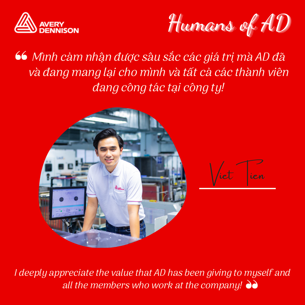 HUMANS OF AVERY DENNISON - OUR GOLD-ers - Avery Dennison RBIS Vietnam