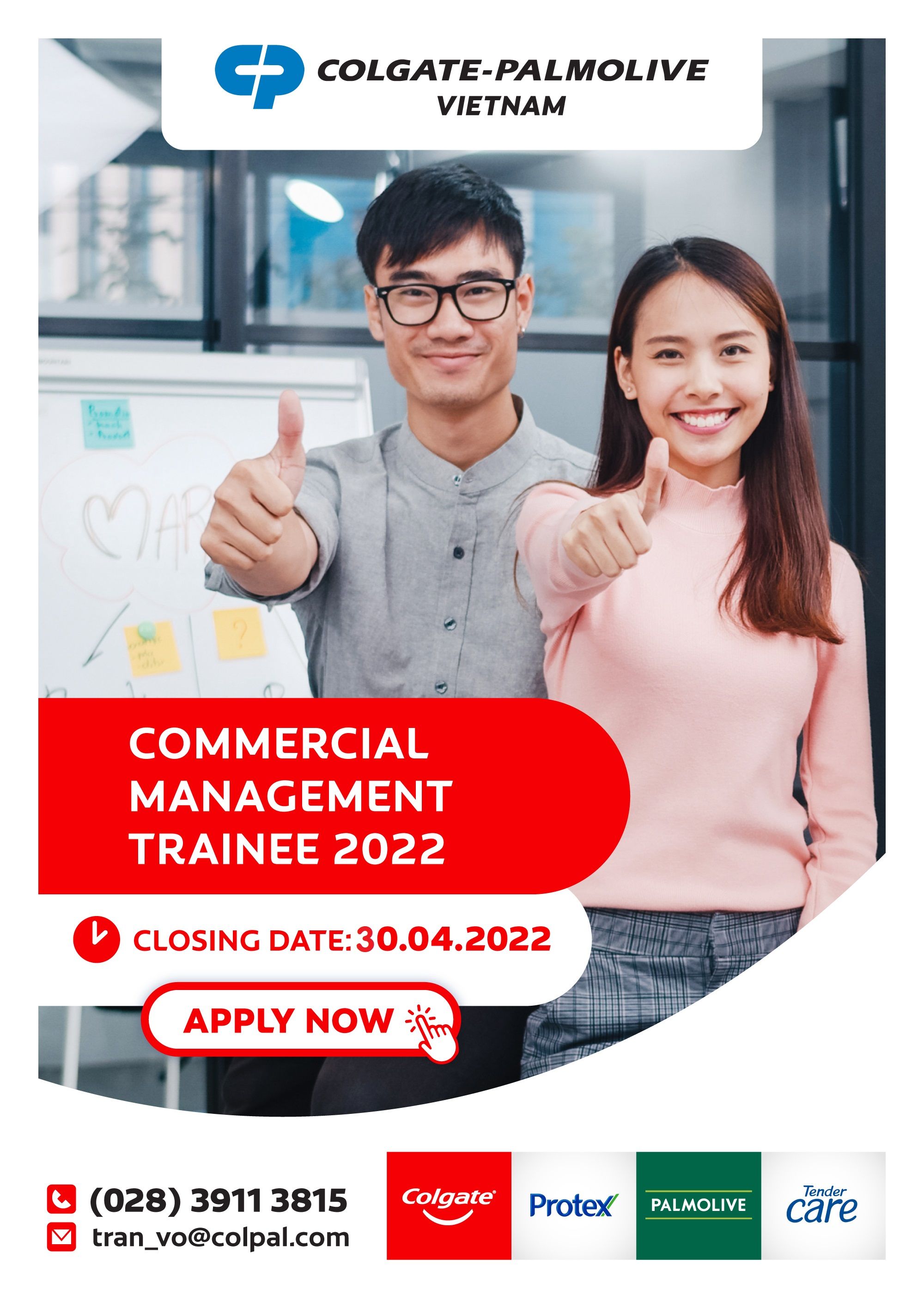 COLGATE COMMERCIAL MANAGEMENT TRAINEE PROGRAM 2022 - Trung tâm Hướng ...