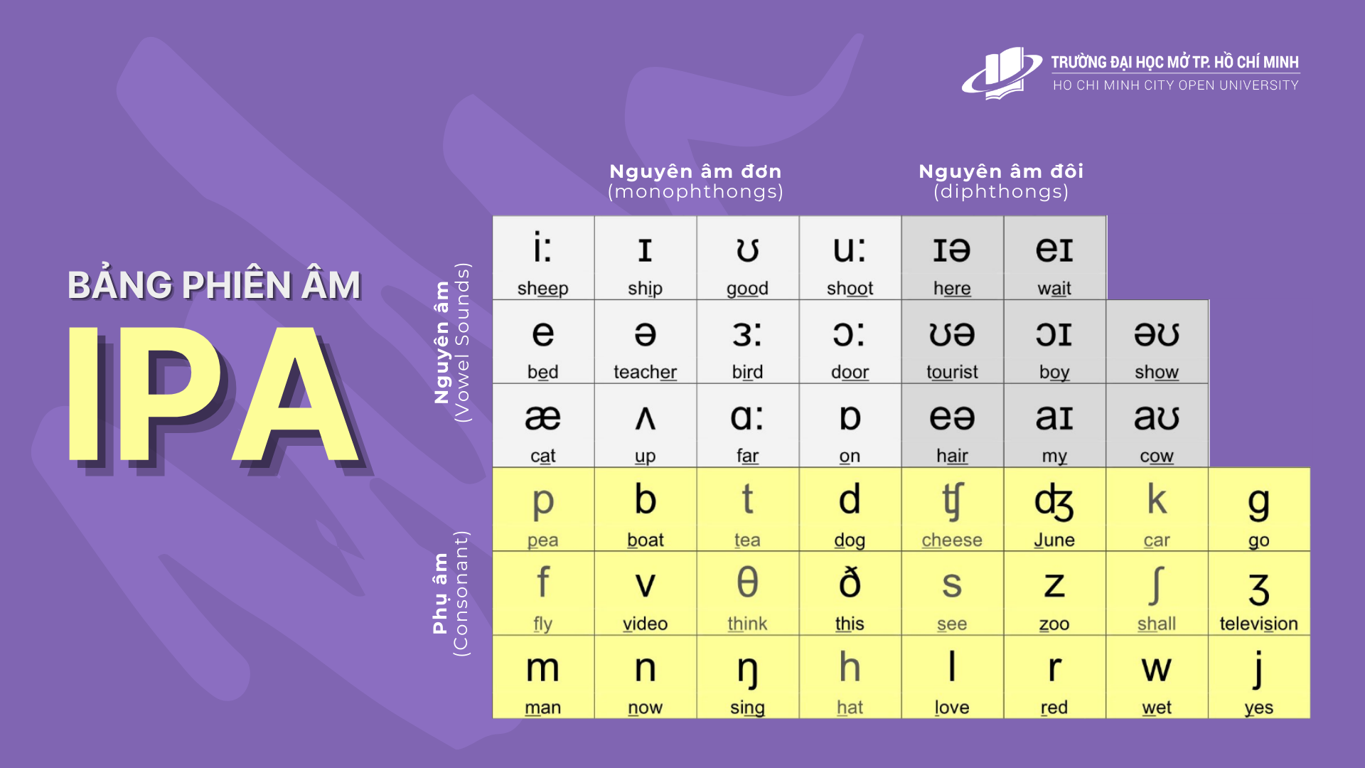 3 BƯỚC ĐƠN GIẢN GIÚP BẠN THUỘC LÒNG BẢNG PHIÊN M IPA - Trung tâm Hướng ...