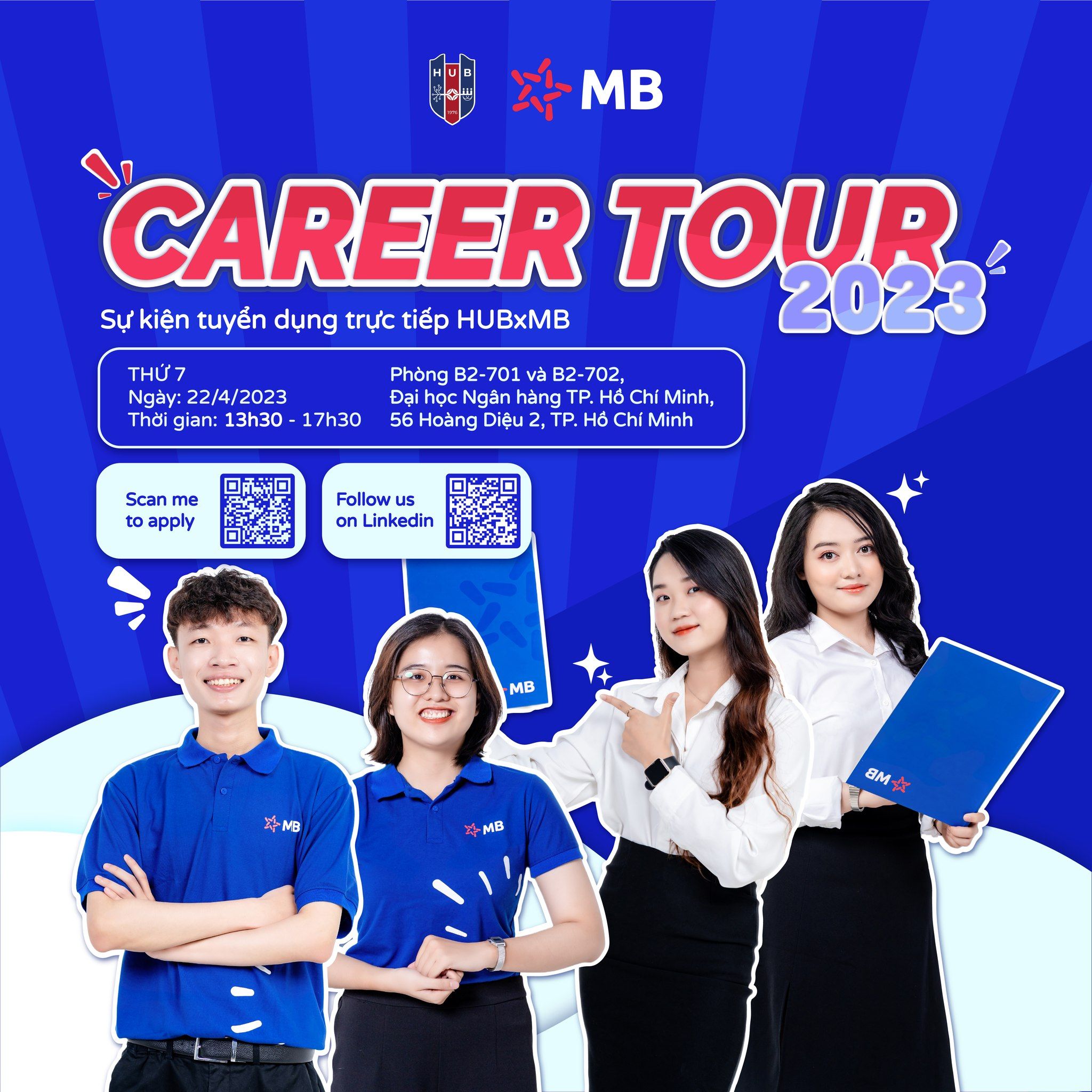 [HUBxMB - CAREER TOUR 2023] SẴN SÀNG ĐÓN CHỜ KÌ THỰC TẬP VÀ TỐT NGHIỆP ...