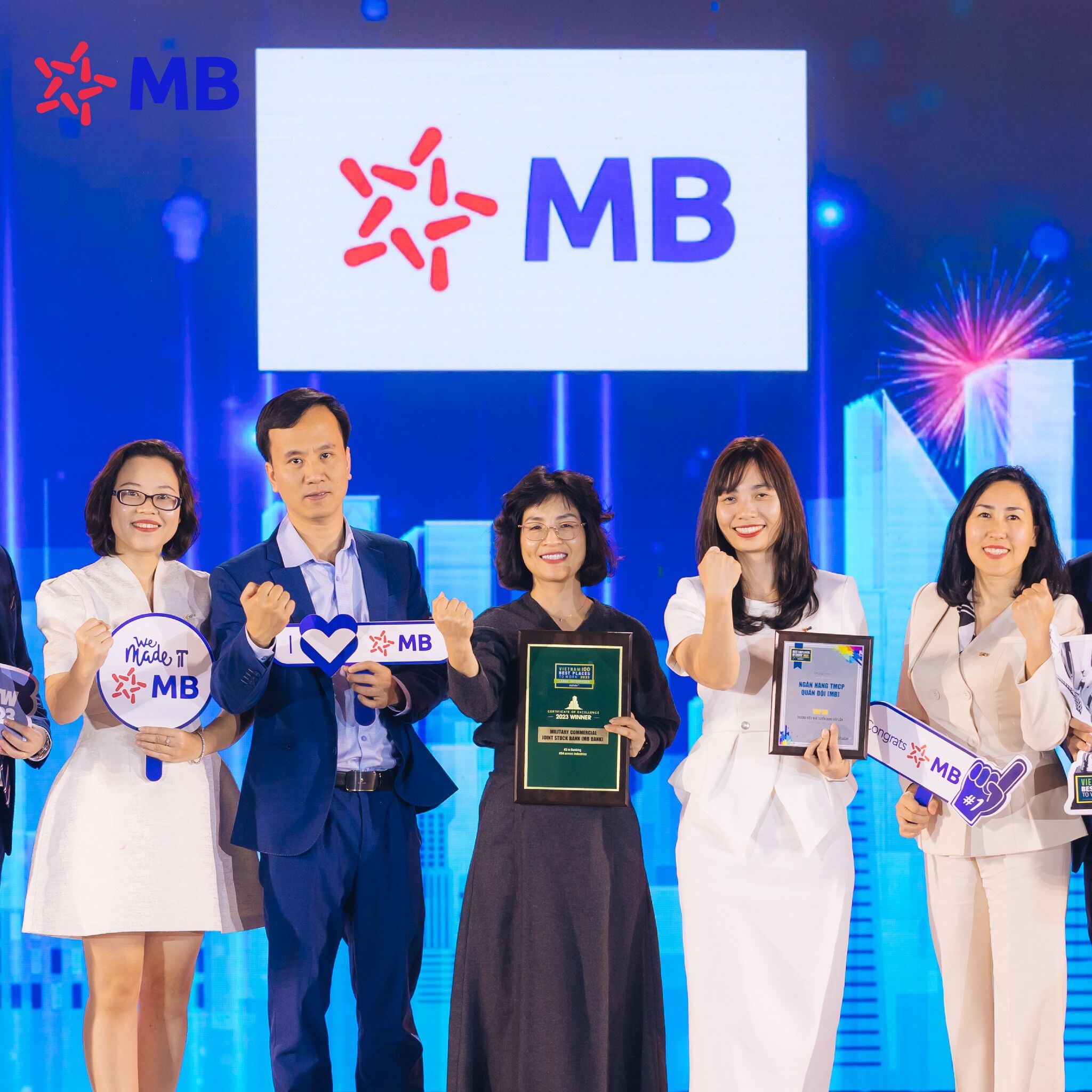 MBBANK - NƠI LÀM VIỆC TỐT NHẤT VIỆT NAM 2023 - Ngân hàng TMCP Quân đội