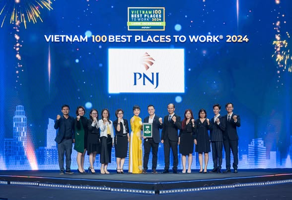PNJ ghi dấu tự hào giải thưởng nhân sự 2024 - Công Ty CP Vàng Bạc Đá ...