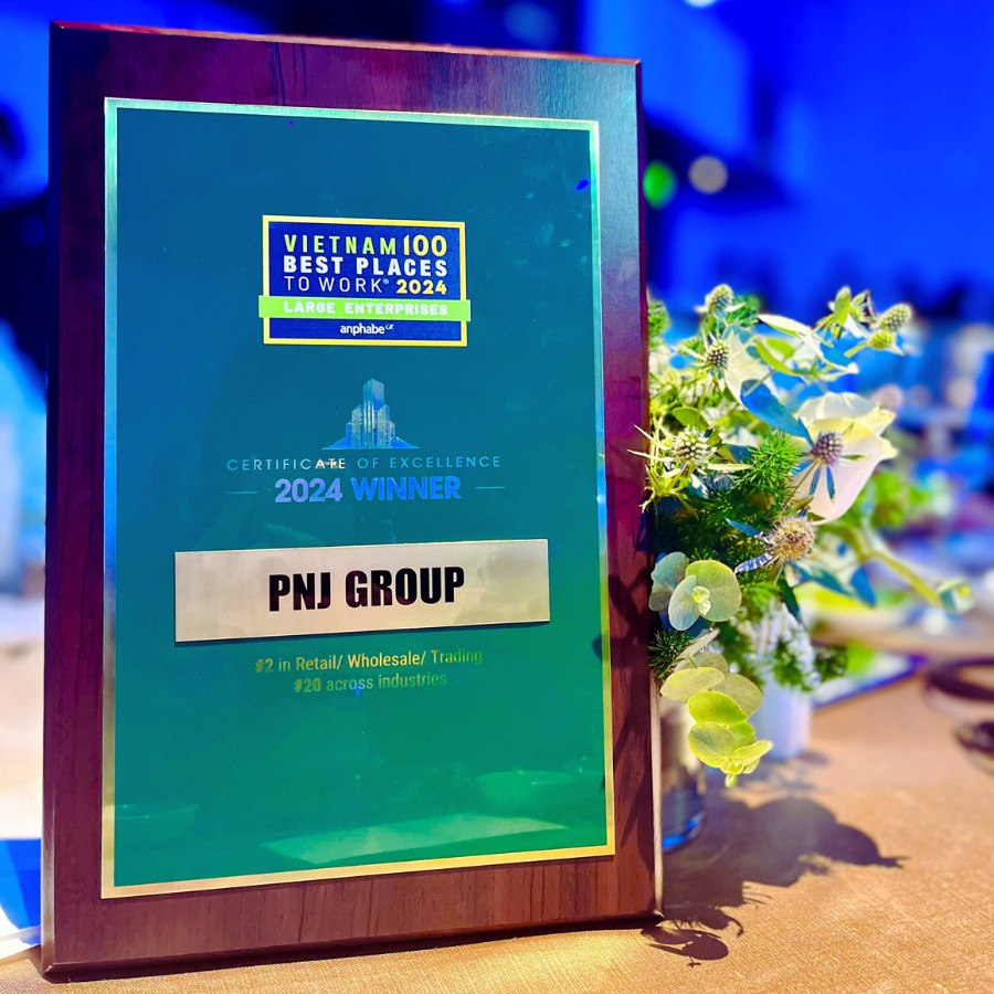 PNJ GROUP - Nơi làm việc tốt nhất Việt Nam 2024 - Công Ty CP Vàng Bạc ...