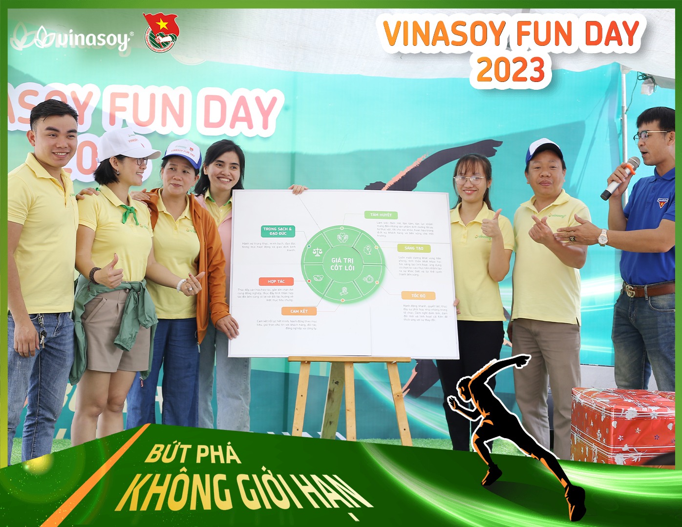 VINASOY FUN DAY 2023 - Bứt phá không giới hạn - Vinasoy