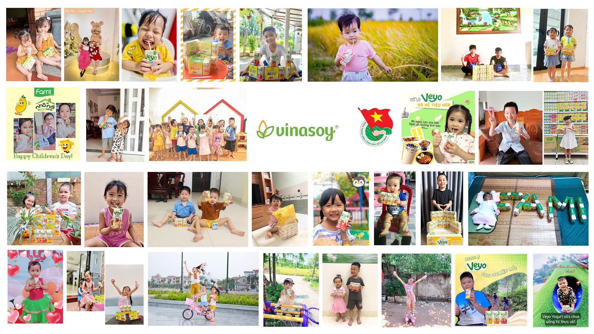 CHÚC MỪNG NGÀY QUỐC TẾ THIẾU NHI 1/6/2023 - Vinasoy